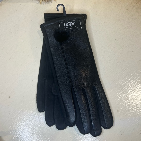 UGG | Accessories | Ugg Leather Gloves | Poshmark